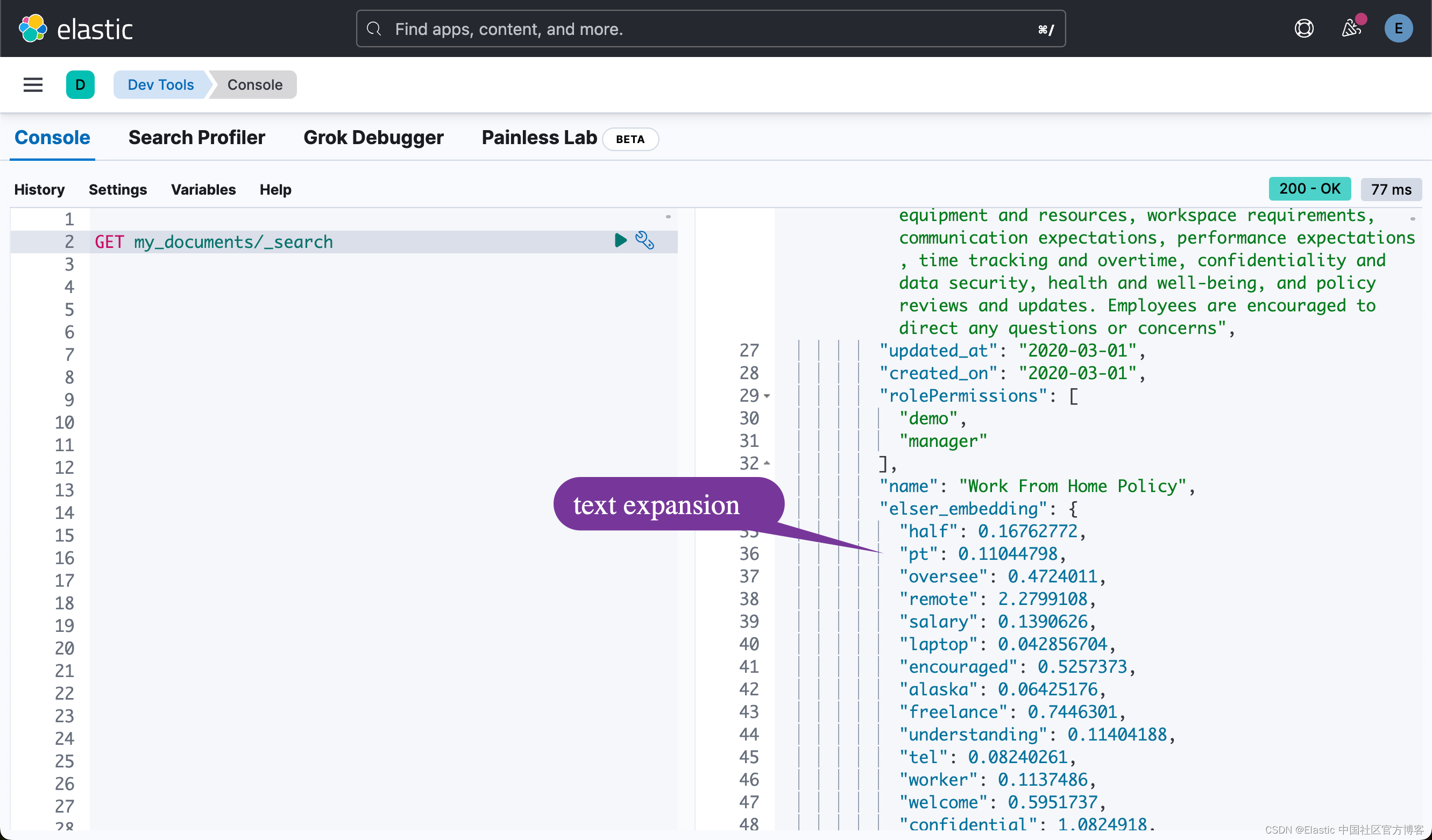 Elasticsearch：search Tutorial 使用 Python 进行搜索 （四）稀疏向量搜索 Elser Csdn博客