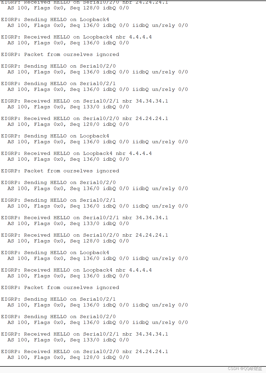 EIGRP协议的配置实验-Cisco Packet Tracer（思科模拟器）_思科模拟器eigrp配置实例-CSDN博客