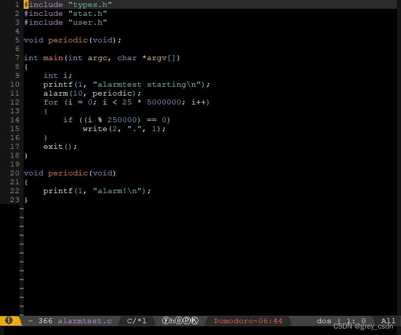 1677_MIT 6.828 xv6中增加CPU alarm_xv6 alarm-CSDN博客