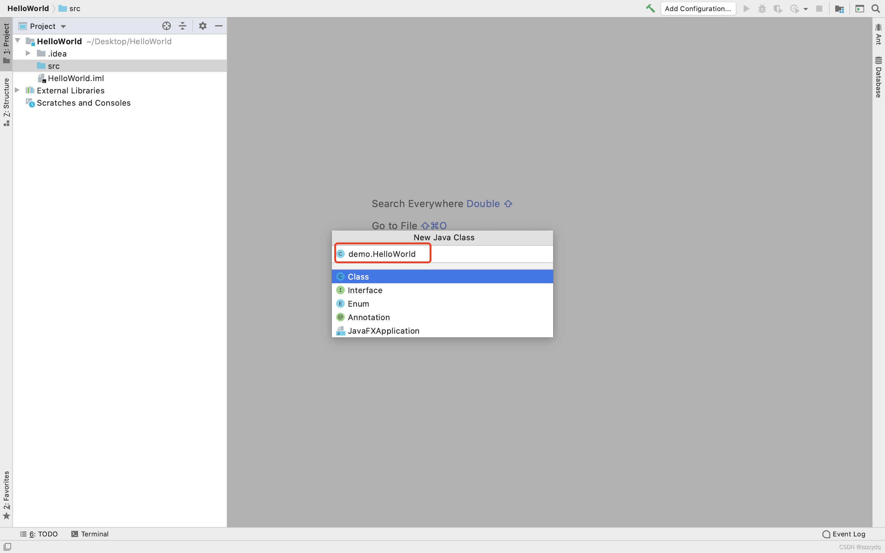 IntelliJ IDEA上运行HelloWorld_idea cannot determine path to 'tools.jar' library-CSDN博客