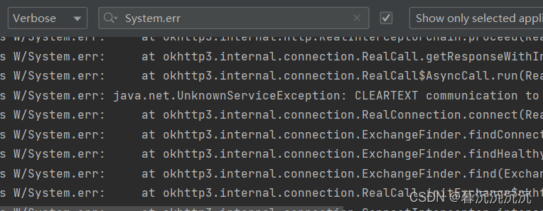 Android开发中请求服务器失败报java.net.UnknownServiceException_android unknownserviceexception-CSDN博客