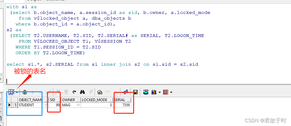 一招解决oracle锁表（有图详解）oracle 表解锁后马上又锁表了 Csdn博客 