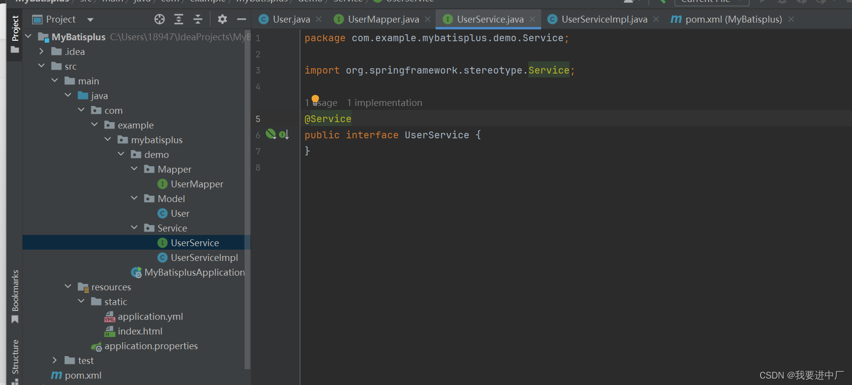 MyBatis-plus(1)_mybatis-plus pom-CSDN博客