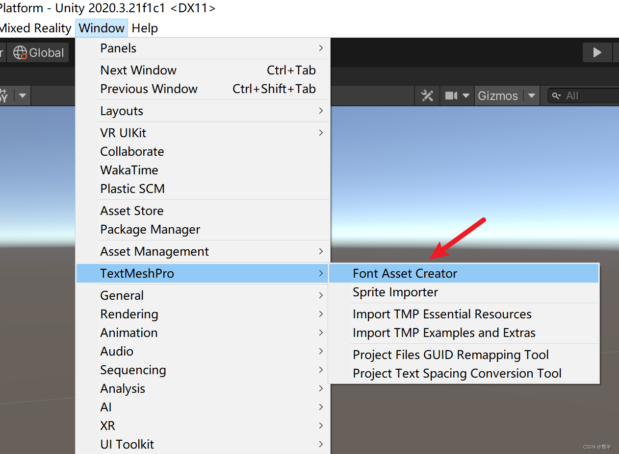 Unity 中 创建 TextMeshPro 中文字体（含常见汉字 TXT 文件）_unity中文字体-CSDN博客