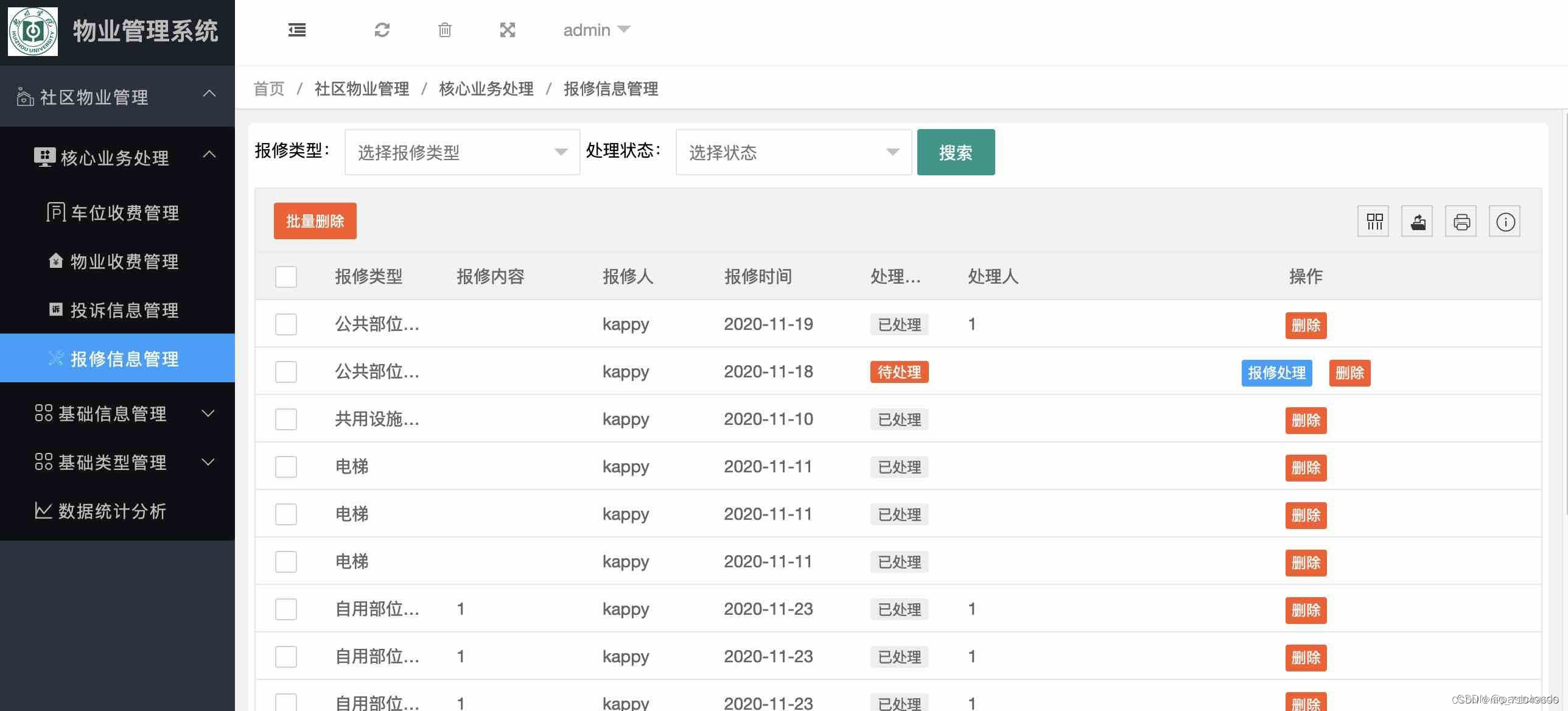 基于javaweb+SpringBoot的物业管理系统(java+SpringBoot+LayUI+HTML+maven+mysql)_layui+springboot物业管理系统论文-CSDN博客