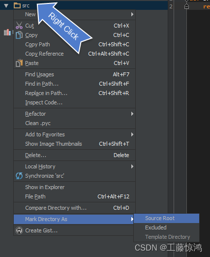 Unresolved reference issue in PyCharm-CSDN博客