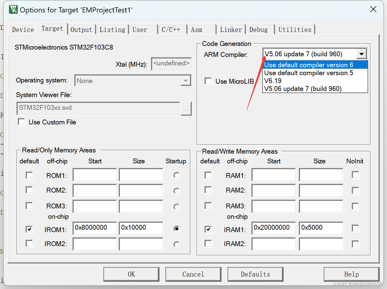 【嵌入式学习-Keil篇】Keil uVision5 添加 Compiler Version 5教程_arm compiler version 5-CSDN博客
