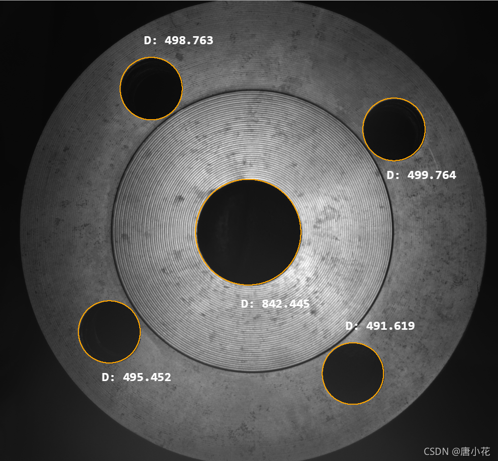 使用halcon对图像中的圆进行圆心圆心距测量并标注_dispcircle-CSDN博客