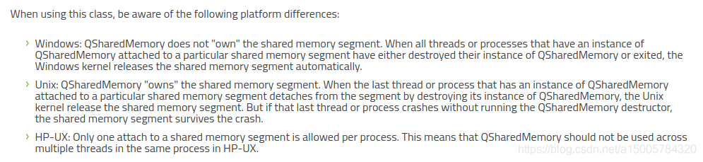 Qt 学习记录 ： 共享内存 QSharedMemory_qt attach共享内存报错-CSDN博客