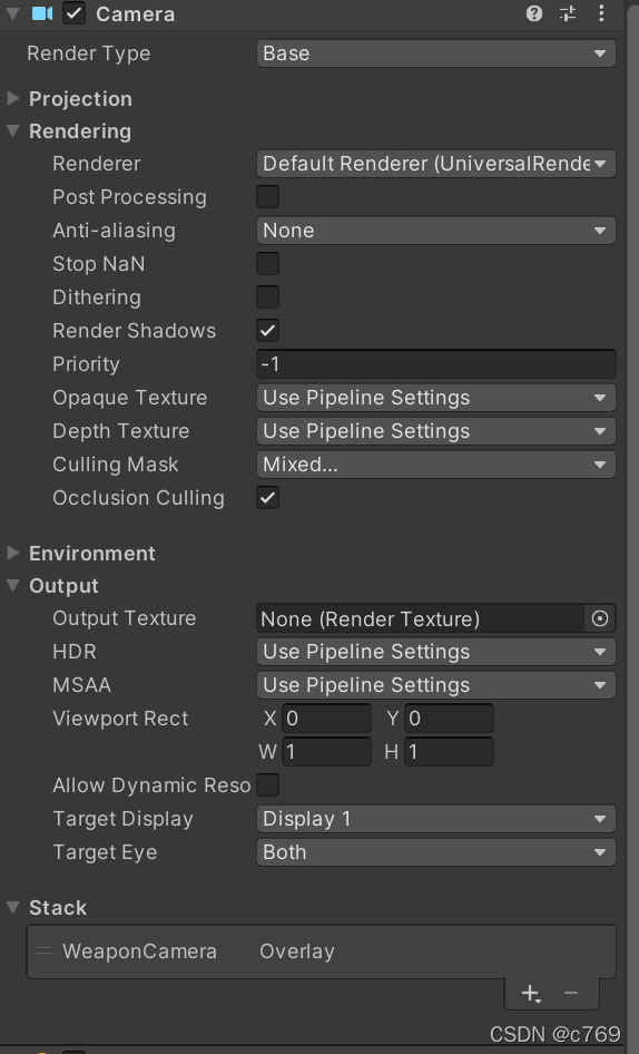 关于Unity Camera没有Clear Flags的解决方法_unity中相机没有clear flags属性-CSDN博客