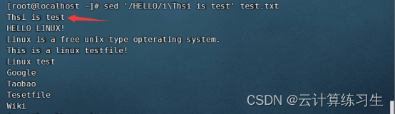 Linux基础命令篇：文本处理命令基础操作（awk、sed、sort、uniq、wc)_awk sort-CSDN博客