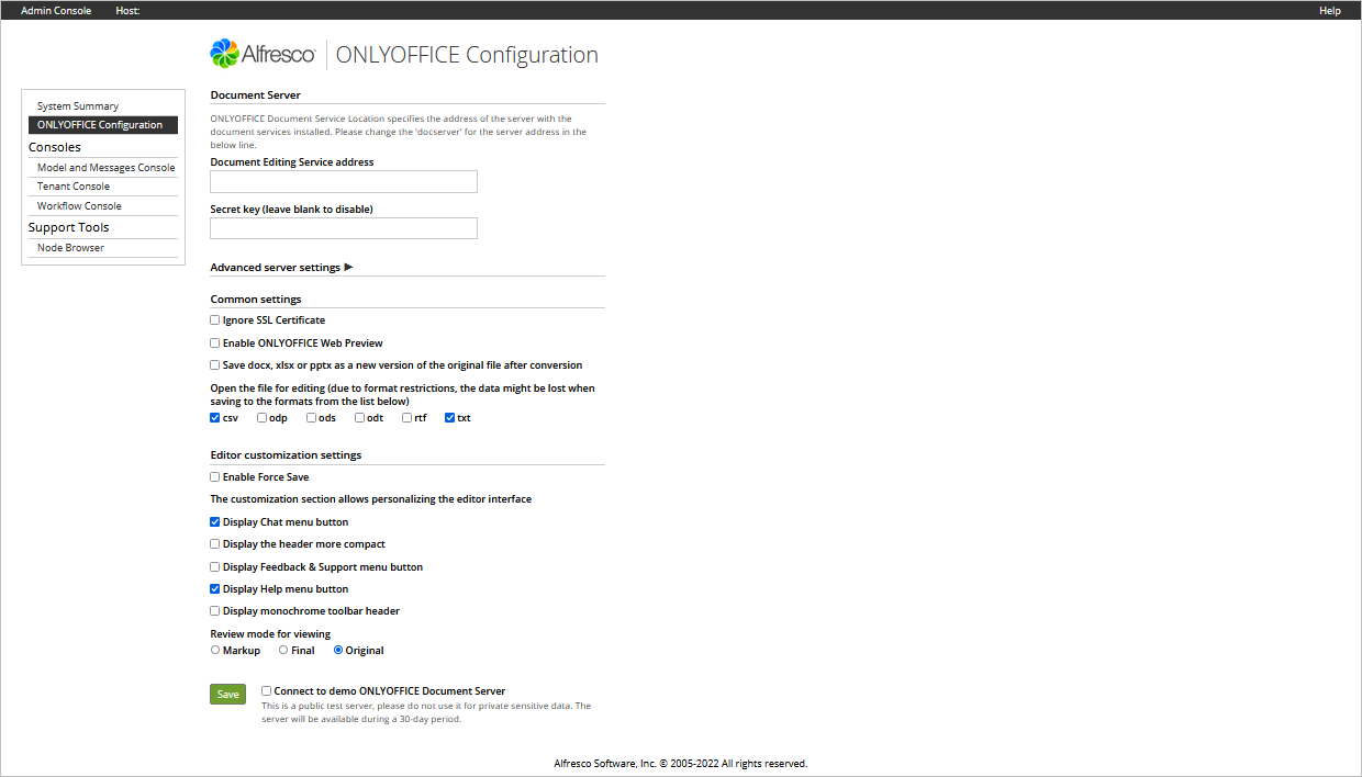 ONLYOFFICE 文档如何与 Alfresco 进行集成_onlyoffice-alfresco-CSDN博客