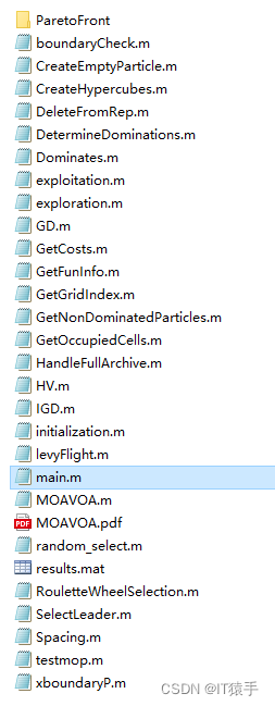 多目标优化算法：多目标非洲秃鹫优化算法（multi Objective Africans Vultures Optimization Algorithm，moavoa）提供matlab代码及