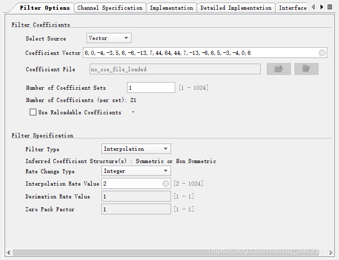 Verilog学习笔记 （三）vivado FIR IP核设置_clock cycles per input-CSDN博客