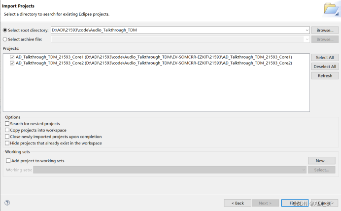 手把手教你开发ADSP-21593（三）：CCES例程详解_cces 使用教程-CSDN博客