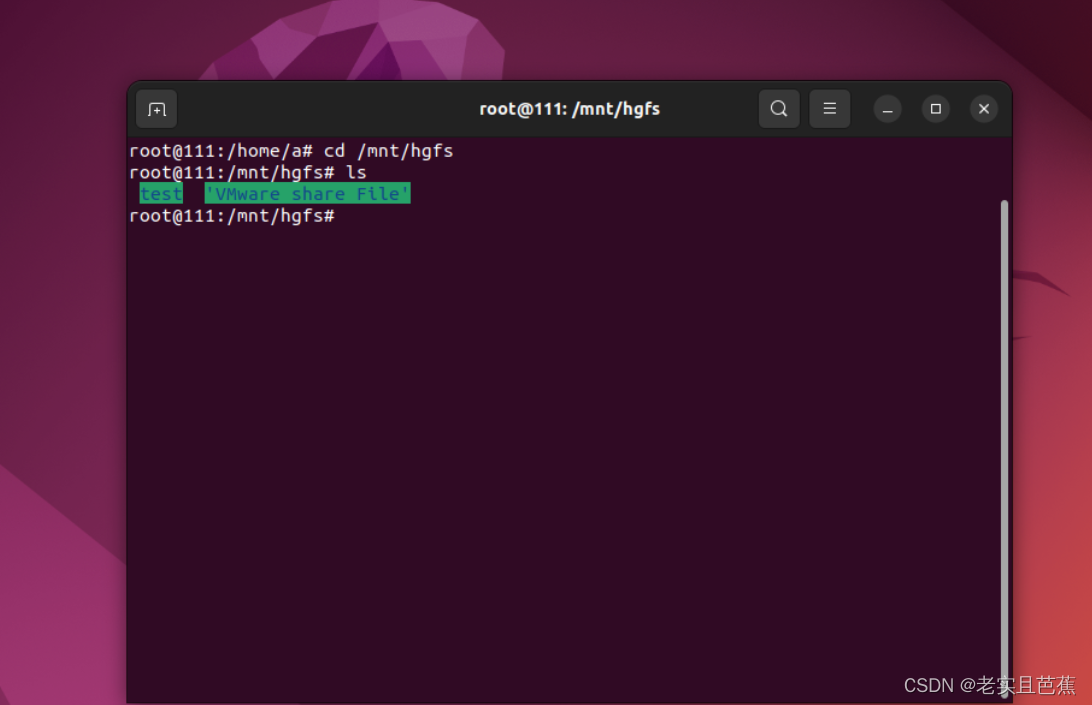 win11下实现Ubuntu的共享文件夹传递文件_win11 虚拟机 hgfs-CSDN博客