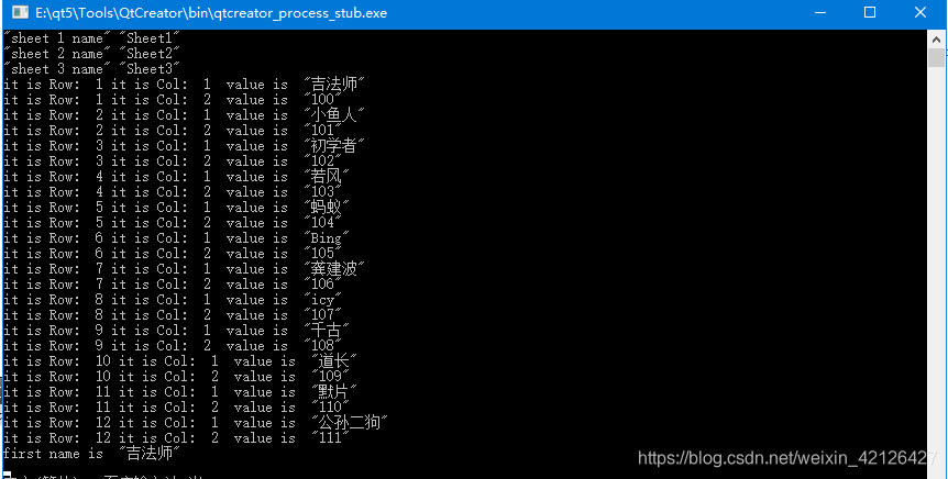 QT读写Excel表格记录_project warning: config+=qaxcontainer is deprecate-CSDN博客