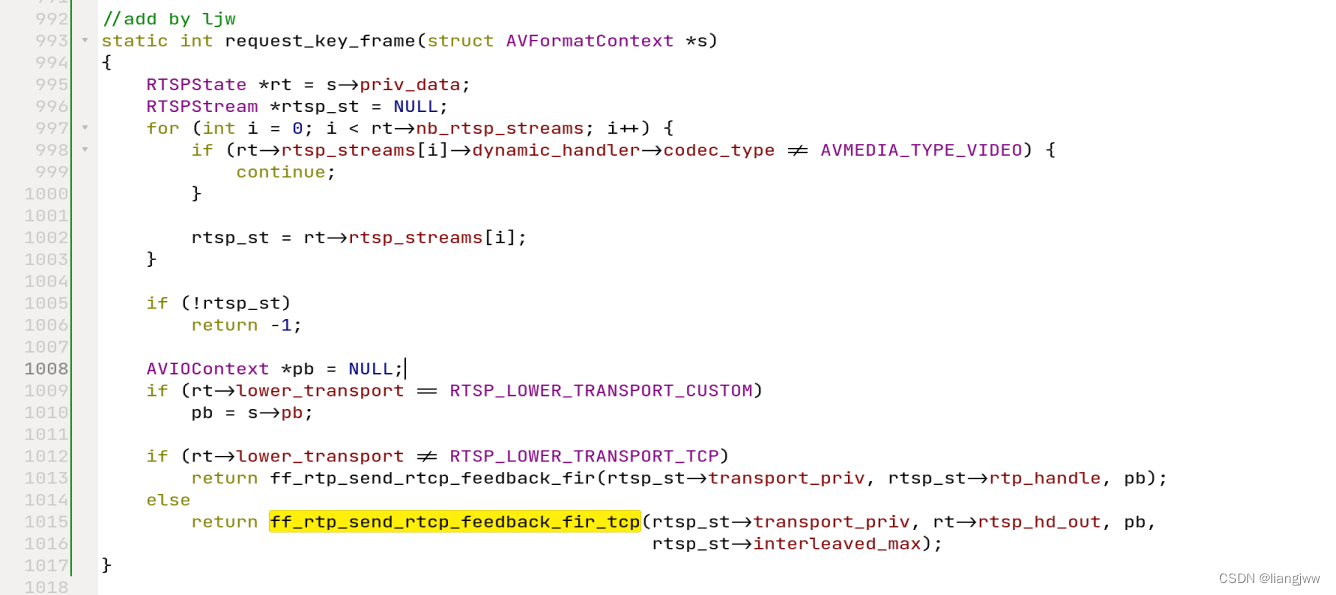 ffmpeg增加RTSP取流主动发送RTCP FIR反馈报文接口_ffmpeg rtcp-CSDN博客
