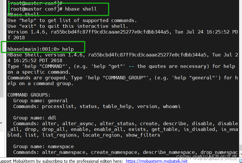 HBASE SHELL学习_hbase shell scan-CSDN博客