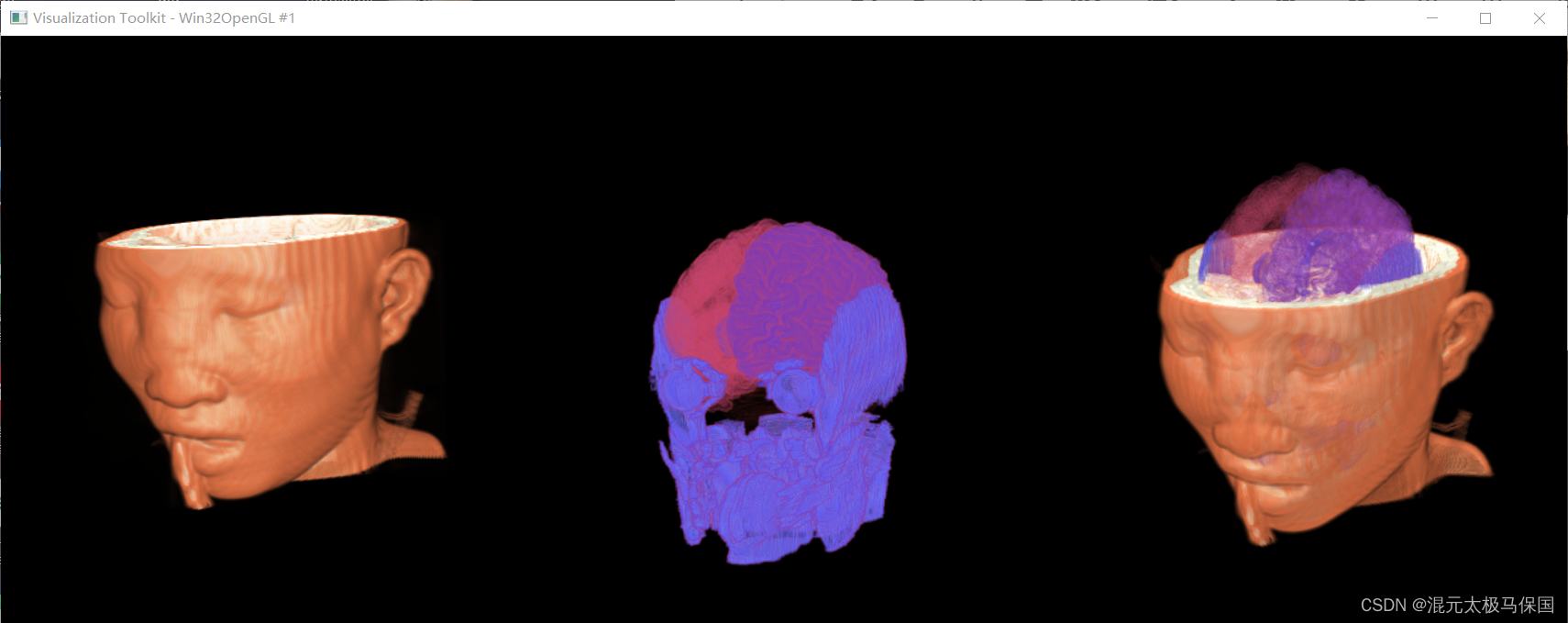 VTK实现多个体数据映射到一起进行渲染_vtkrenderer setposition-CSDN博客