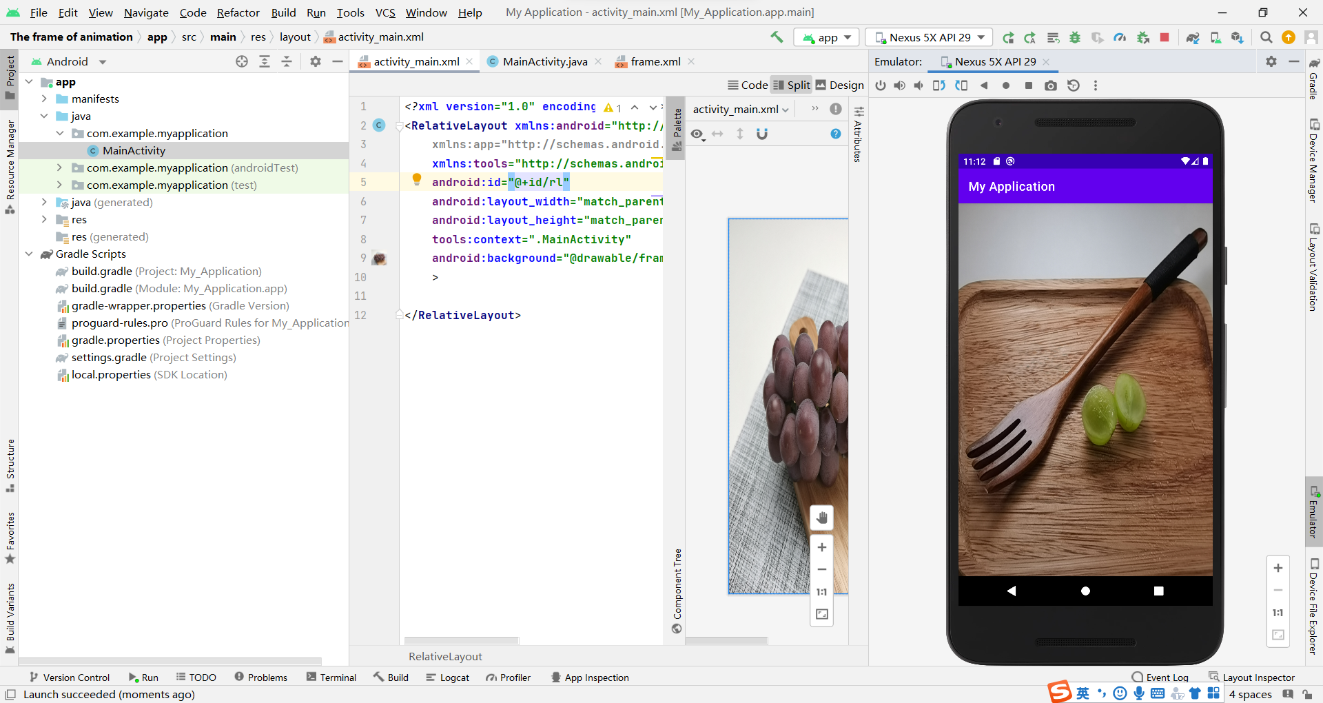 Android studio笔记:动画（帧动画）_安卓android studio 如何动起来-CSDN博客