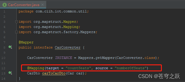 MapStruct使用教程_org.mapstruct.factory.mappers-CSDN博客