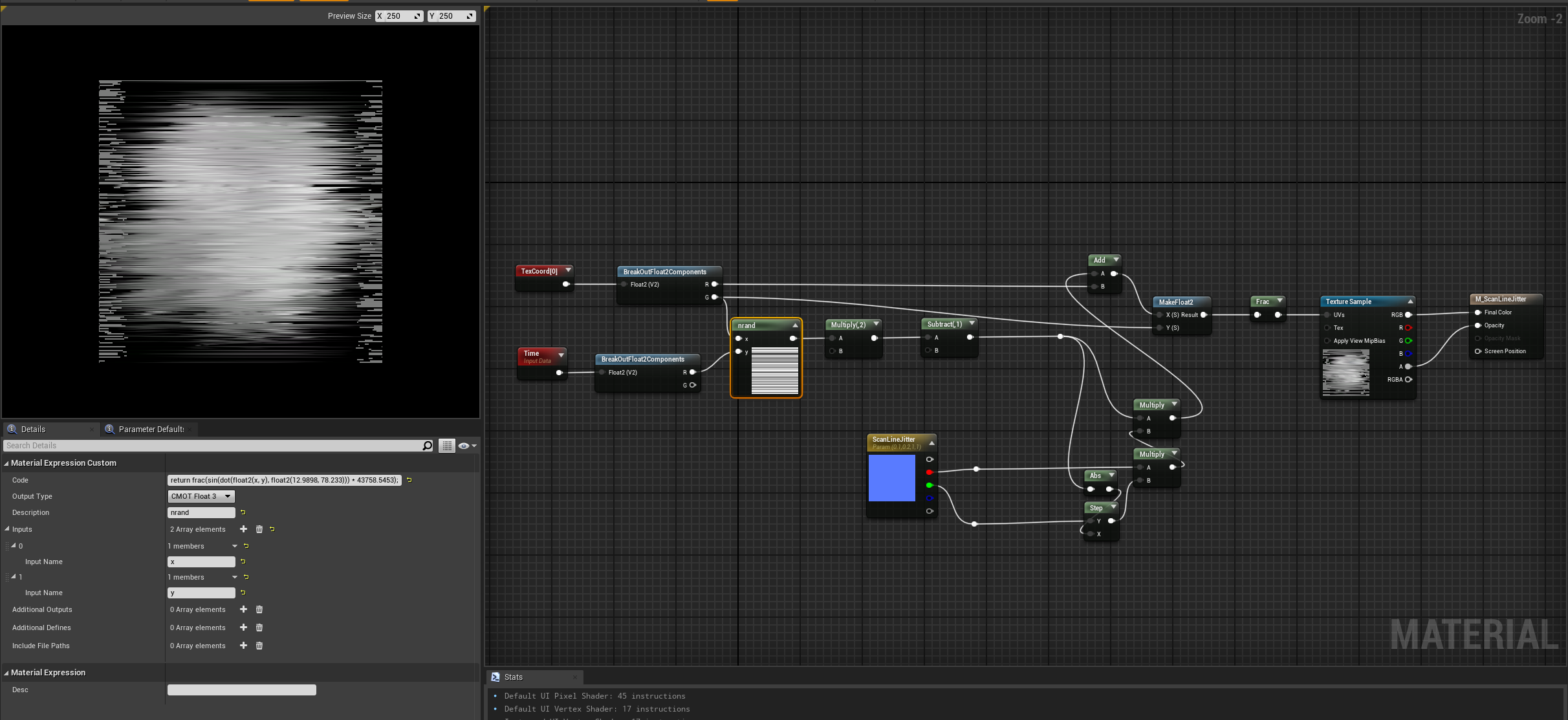UE4 Scan Line Jitter-CSDN博客
