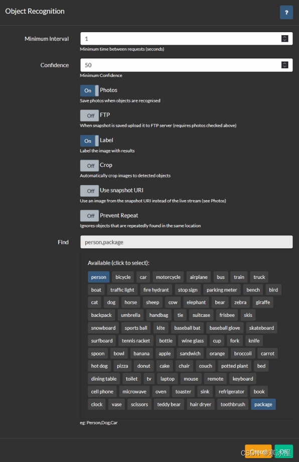 如何使用服务器在代理DVR中设置自定义AI模型CodeProject.AI_agent dvr source-CSDN博客