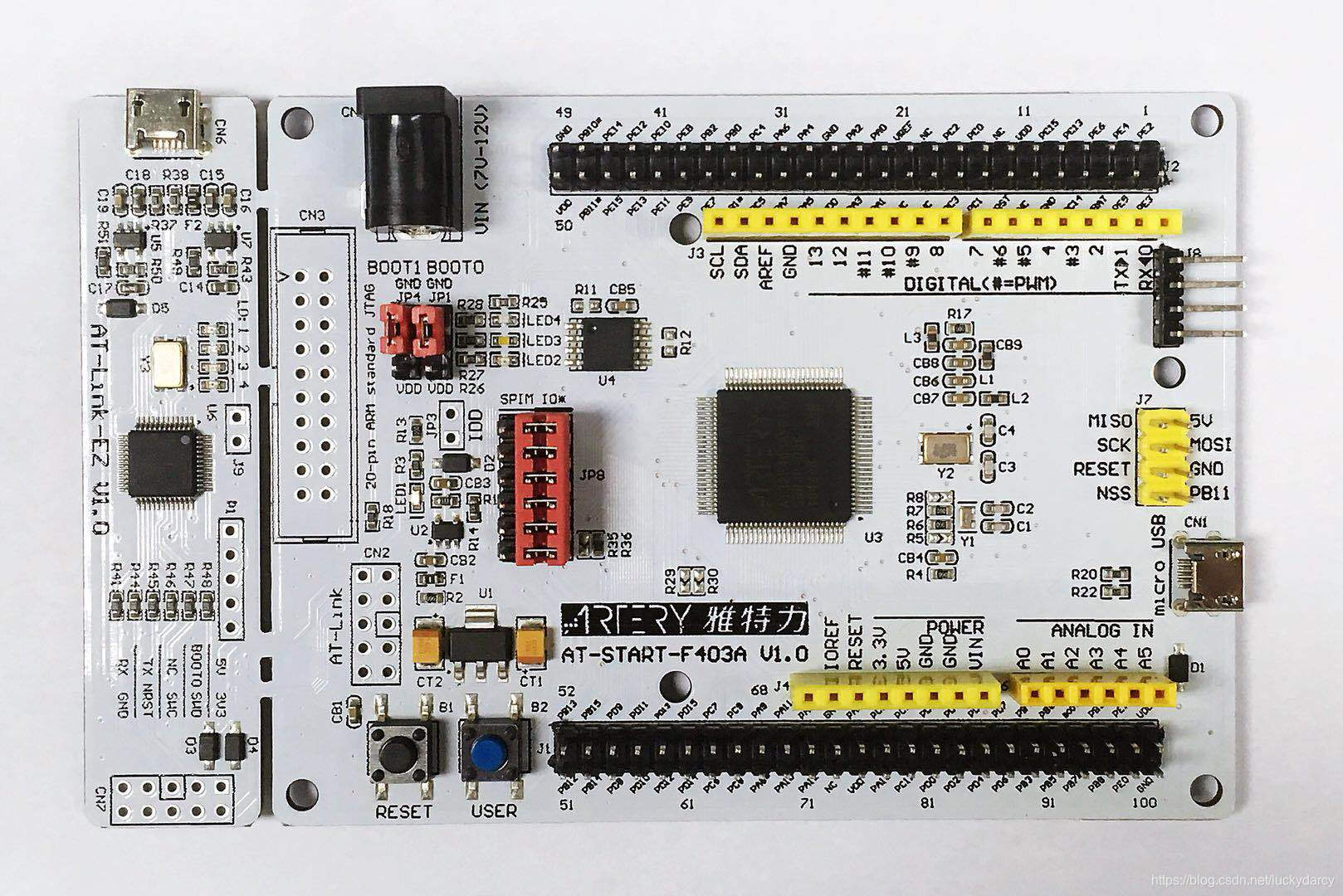 如何在雅特力 AT32F403A 上运行 RT-Thread_rtthread 雅特力-CSDN博客