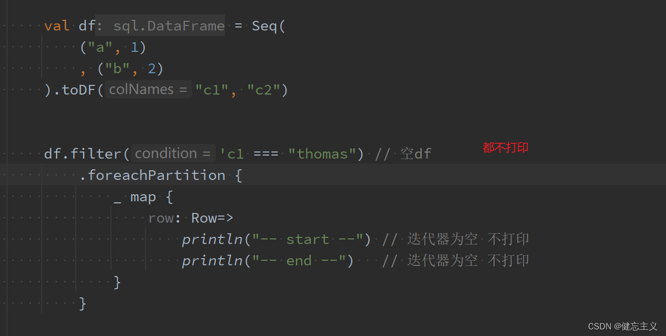 spark 空分区 foreachPartition是否执行_spark 如果partition没有数据,foreacbatch会执行-CSDN博客