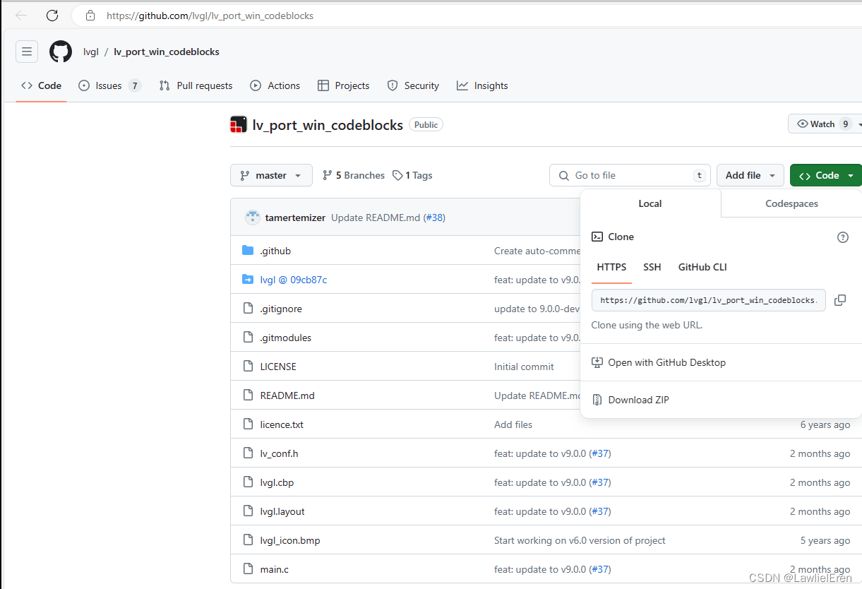 【LVGL】Windows下拉取并运行LVGL官方代码+基本语法分析_lvgl windows-CSDN博客
