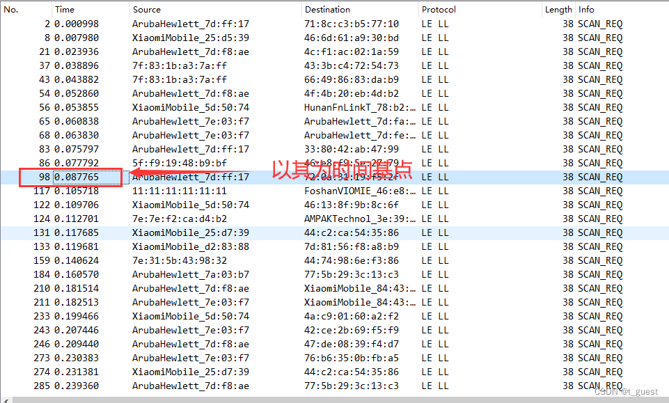nRF Sniffer 在Wireshark中的使用-CSDN博客