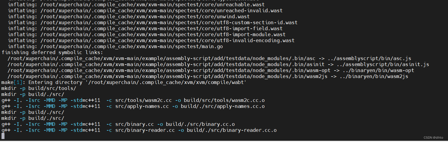 XuperChain部署问题（make编译报错）_complie xvm failed make: *** [makefile:24: xvm] er-CSDN博客