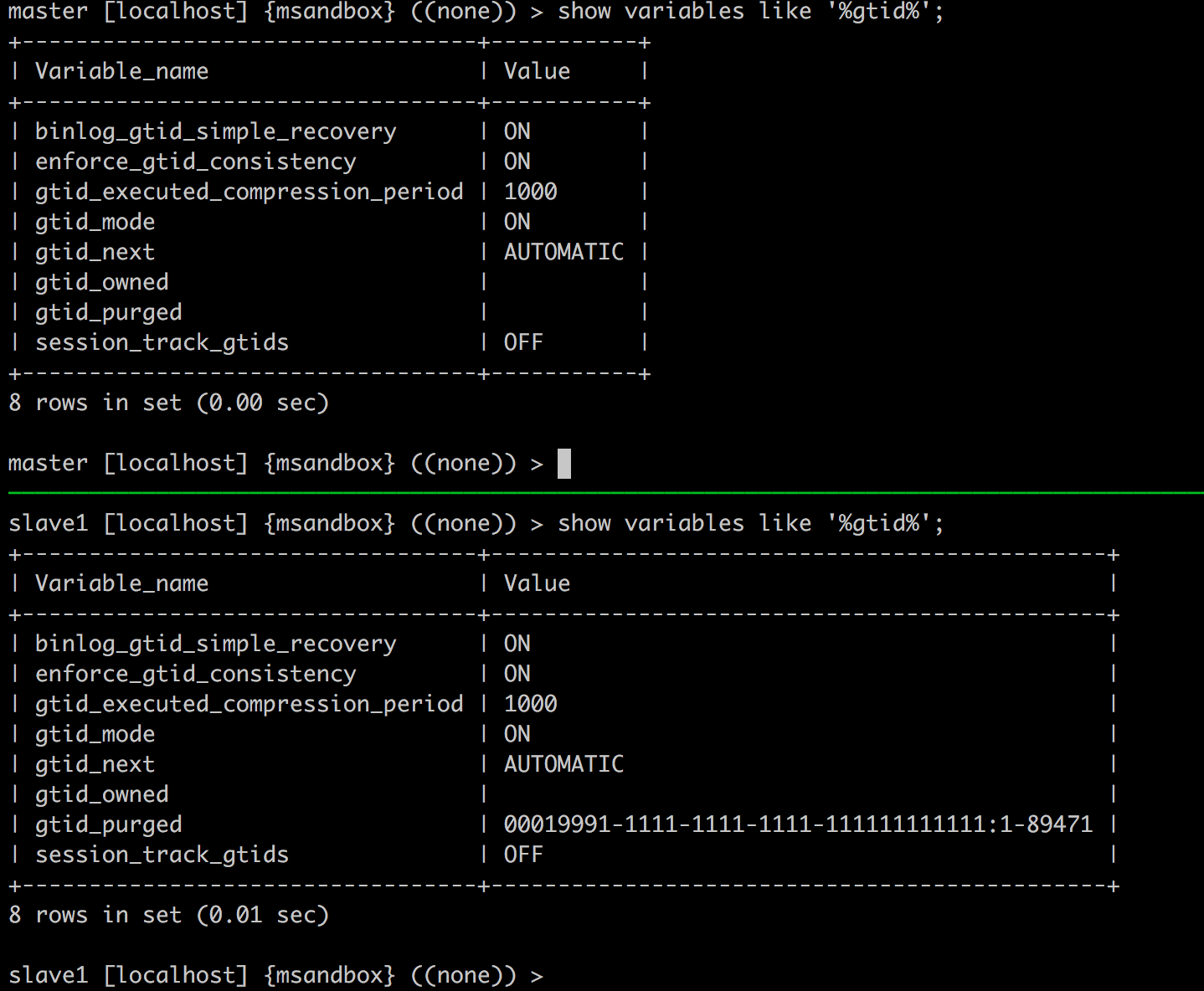 mysql gtid 5.7_MySQL 5.7 在线开启和关闭GTID-CSDN博客