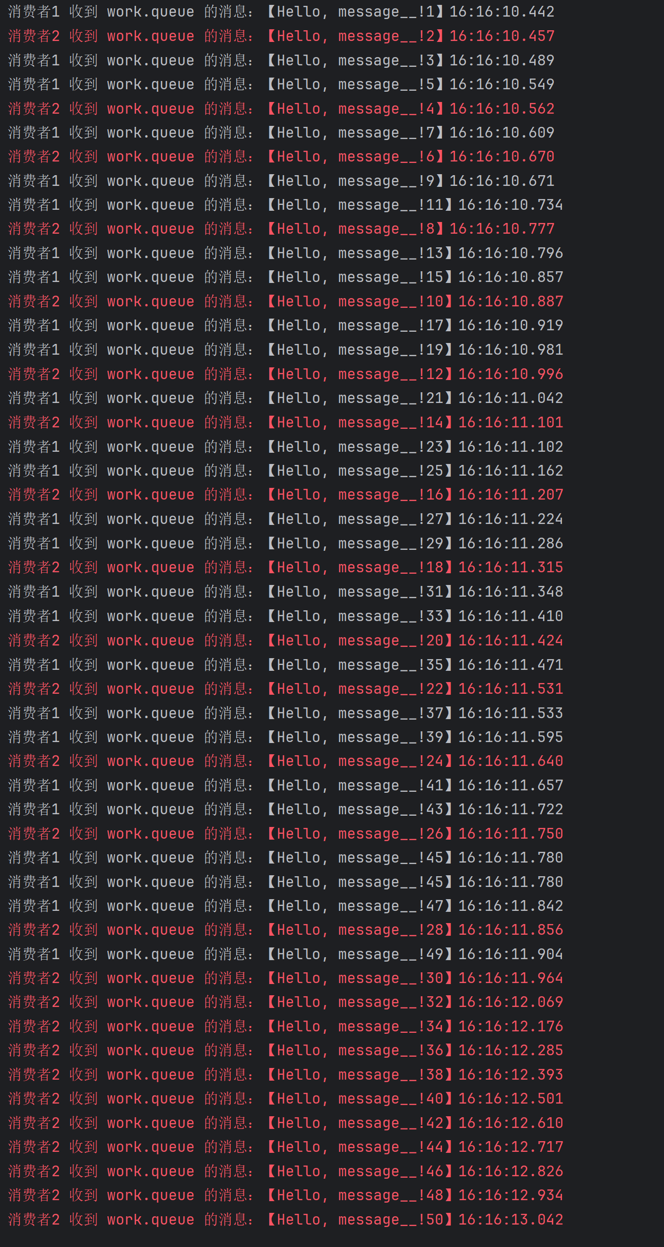 【Spring AMQP】基于 Spring AMQP 实现简单、工作队列模型，发布订阅模型 Fanout、Direct、Topic ，以及 ...