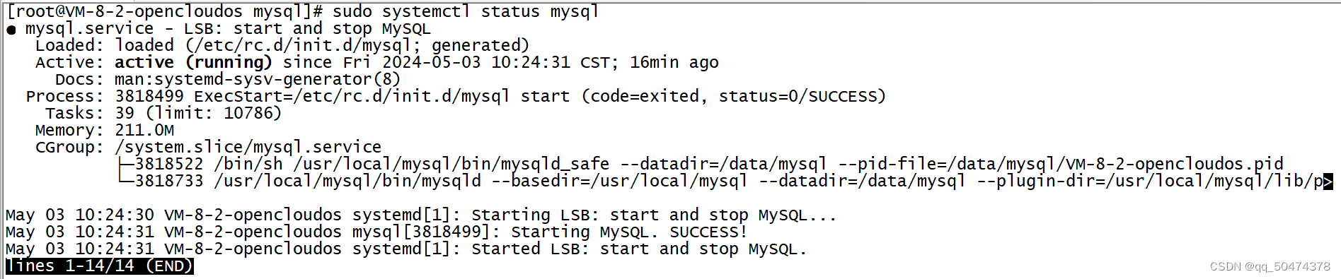 ERROR 2002 (HY000): Can‘t connect to local MySQL server through socket ‘/tmp/mysql.sock‘ (40)-CSDN博客
