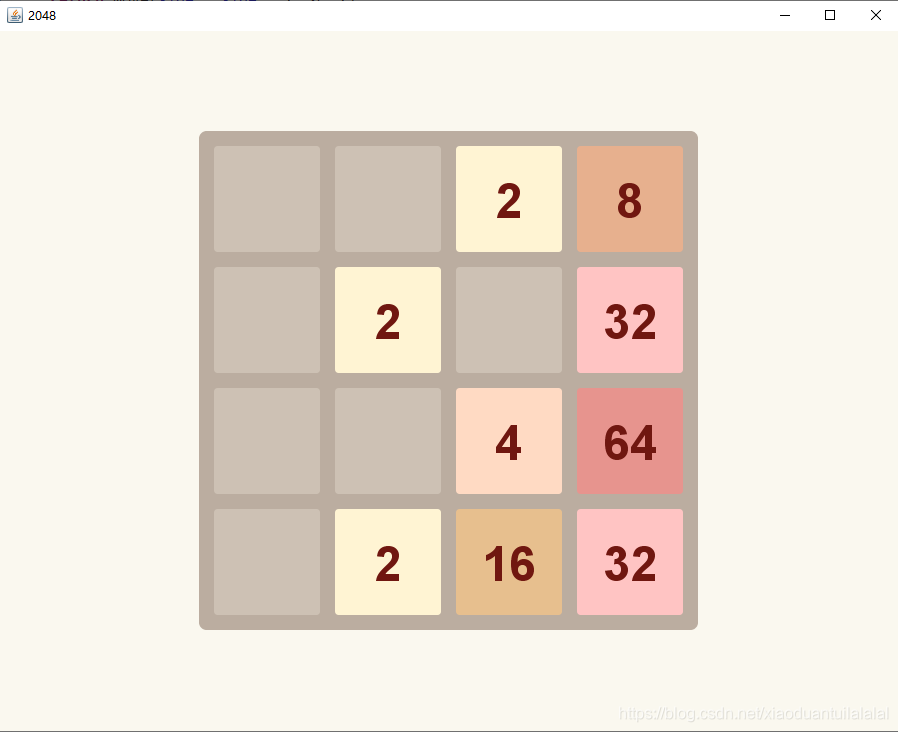 使用Java实现2048游戏-CSDN博客