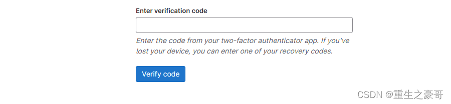 gitlab双层认证2FA如何使用_gitlab双重认证-CSDN博客