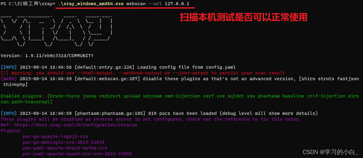 Xray——Windows及Linux安装_xray linux-CSDN博客