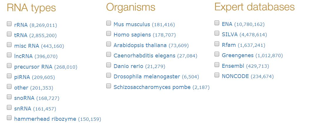 RNAcentral:非编码RNA数据库-CSDN博客