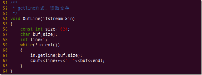 C++ 使用getline()从文件中读取一行字符串_getline读取一行-CSDN博客