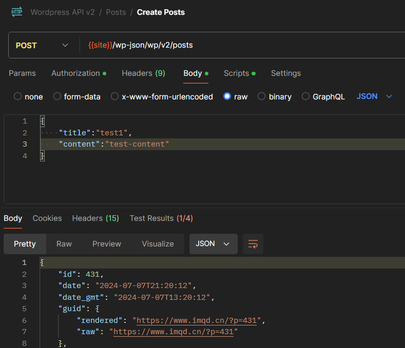 wordpress的restfull API使用教程，之如何用postman调试API，以便能使用vue等前端框架开发主题_wordpress rest api教程-CSDN博客
