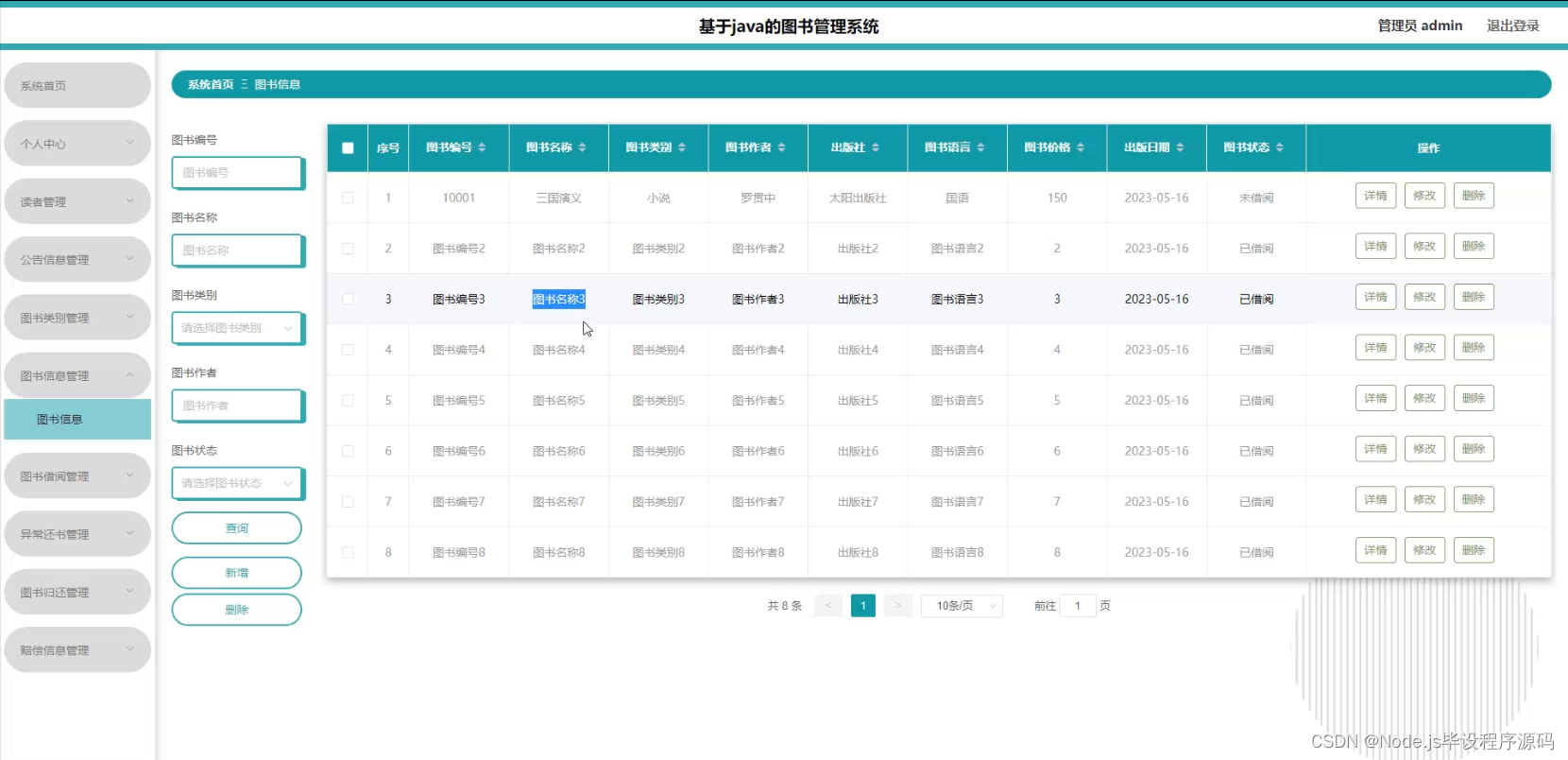 Pythonflask计算机毕业设计的图书管理系统(程序开题论文) Csdn博客