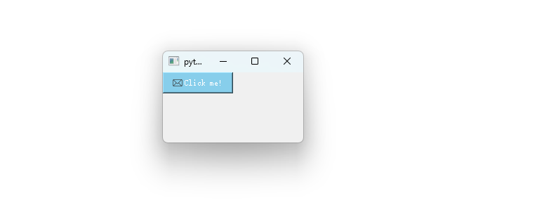 小白白也能学会的 PyQt 教程 —— QPushButton 基本使用-CSDN博客