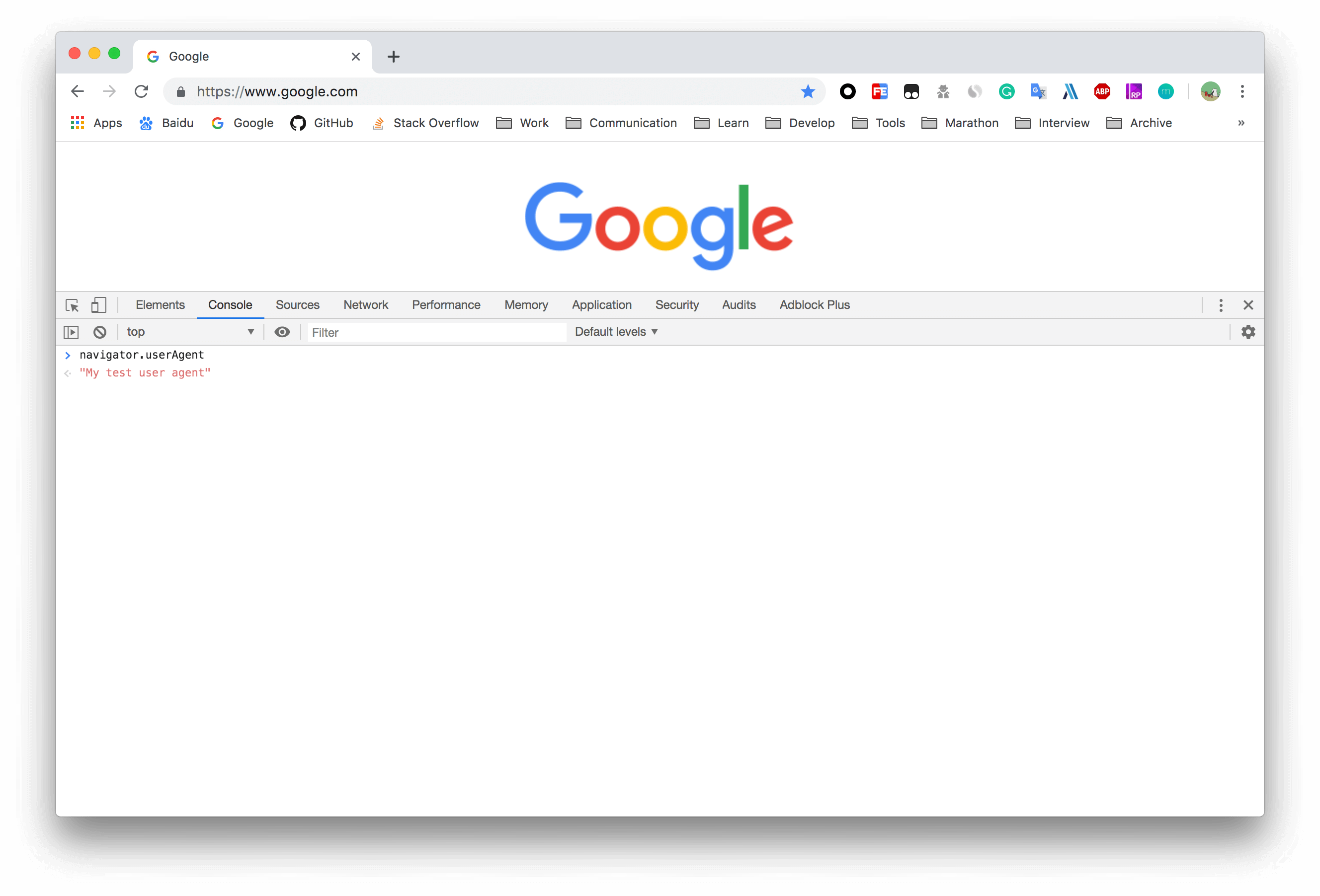 Chrome自定义user Agent：调试网站的两种方法 Csdn博客
