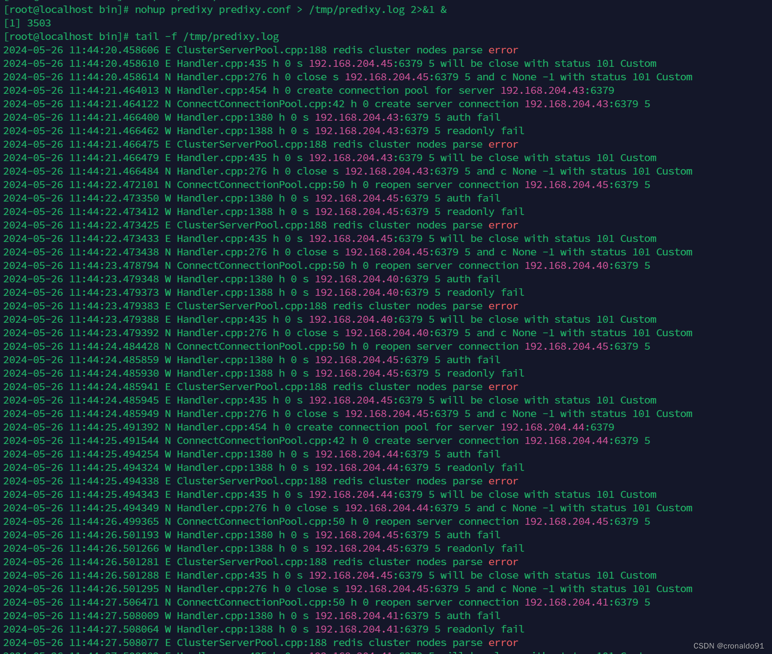 Linux服务升级：Predixy 升级代理 Redis-cluster 集群-CSDN博客