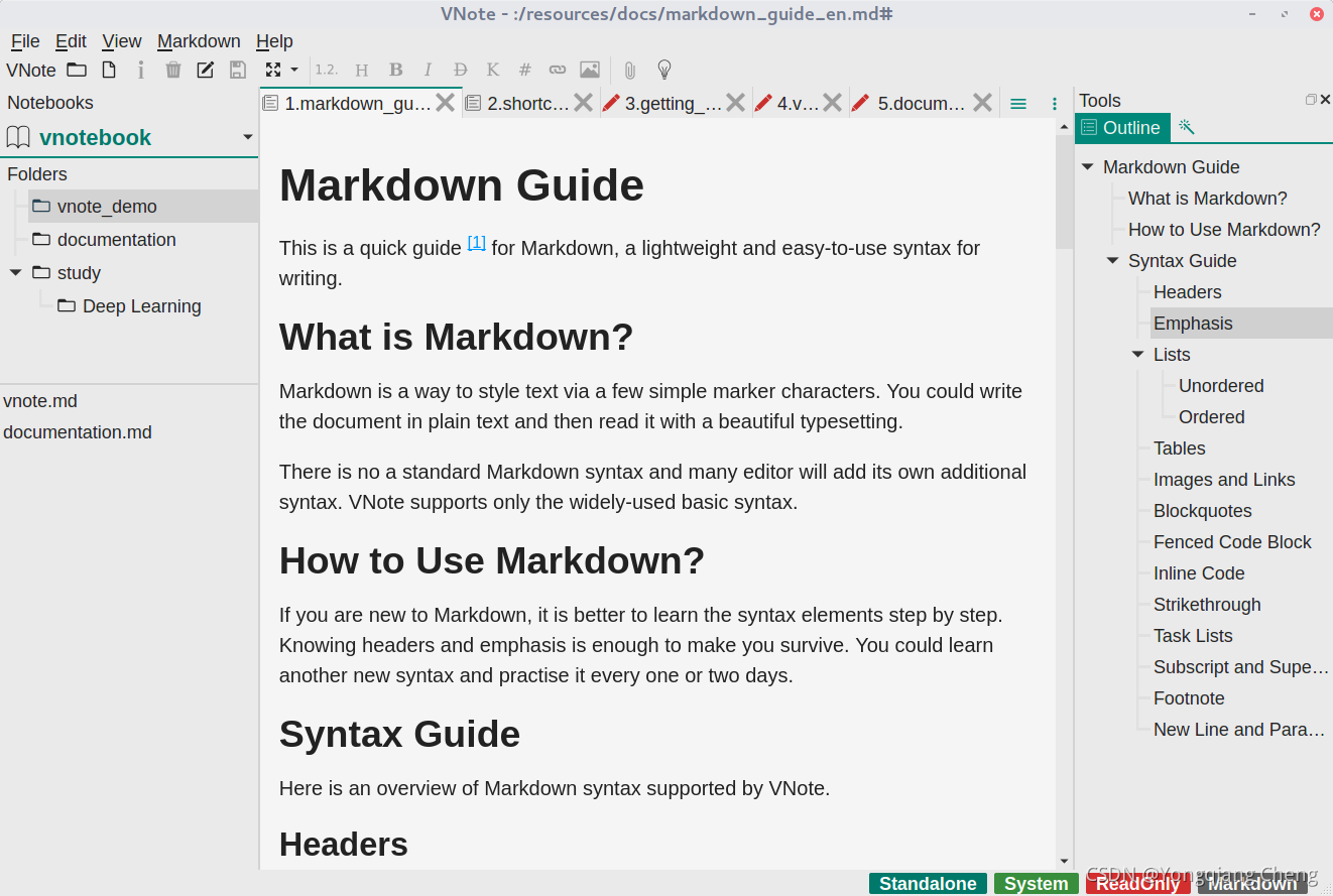 VNote - Markdown 笔记工具-CSDN博客