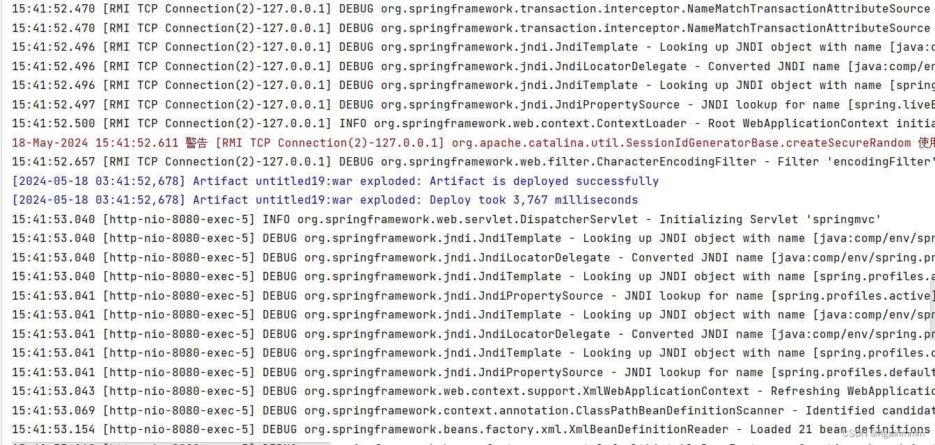 Caused by: java.lang.IllegalArgumentException: 找到多个名为[spring_web]的片段。这是不合法的相对排序。-CSDN博客