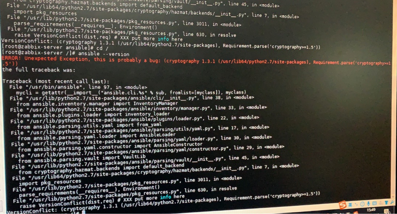解决Ansible安装依赖问题_could not find suitable distribution for requireme-CSDN博客