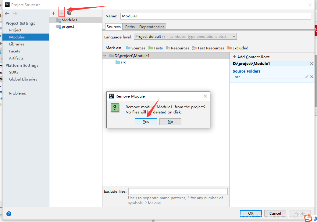如何删除IntelliJ IDEA中的module?-CSDN博客